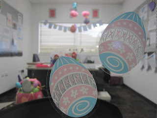 Cassadiva: Easter Decorating (At Work)